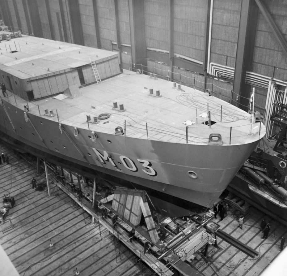 Minfartyget M03 HMS Visborg 1974 (NB 381) | VHFK